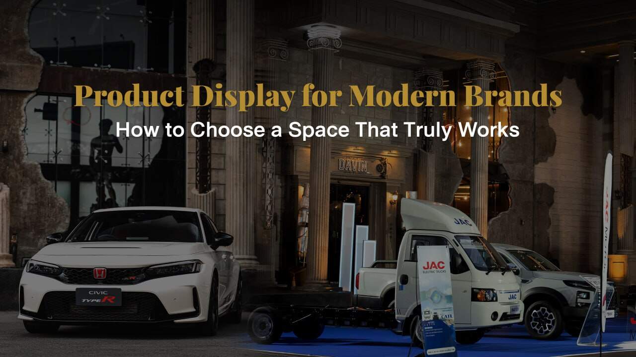 Product Displays for Modern Brands | Spaces That Truly Work